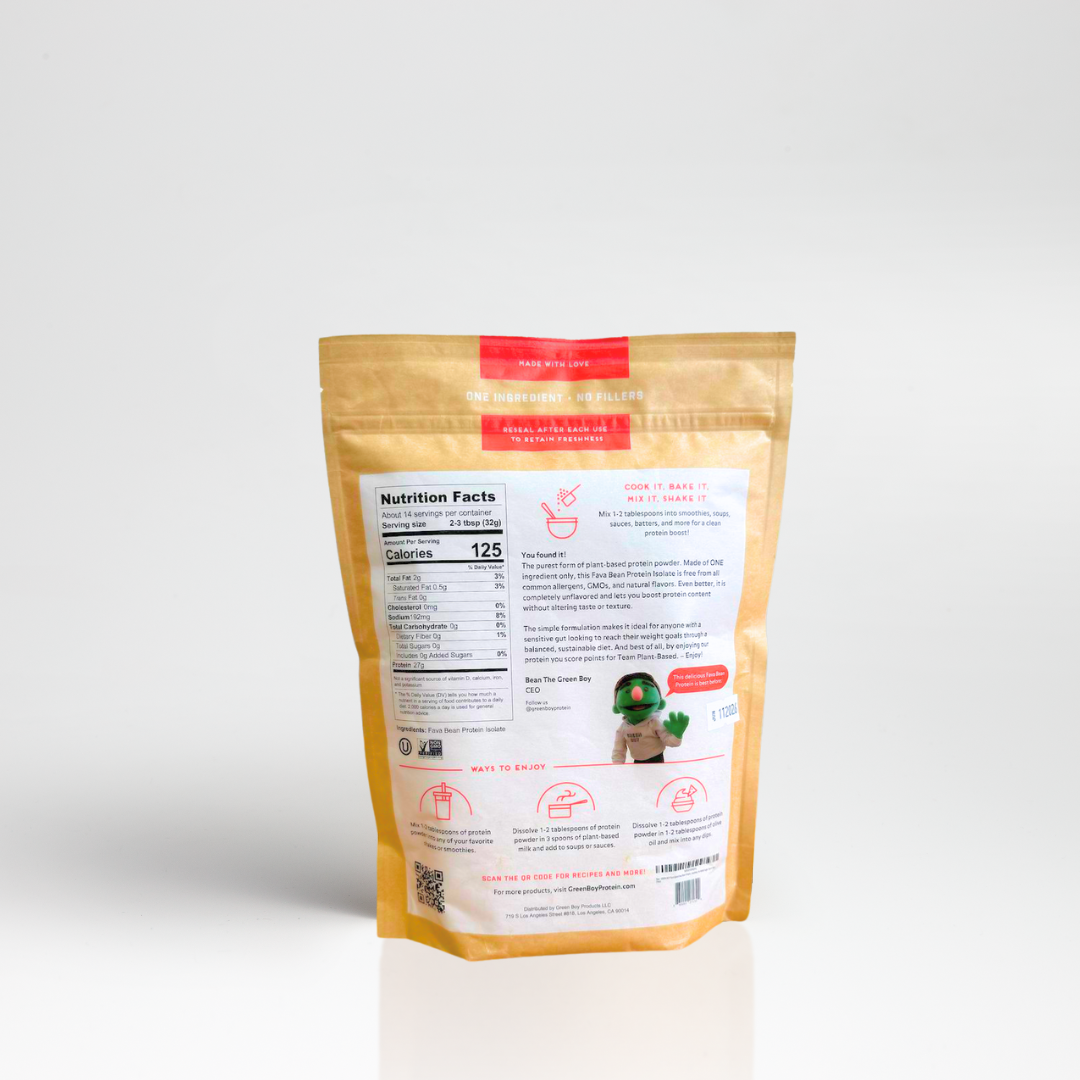 Fava Bean Protein Powder – Green Boy Products