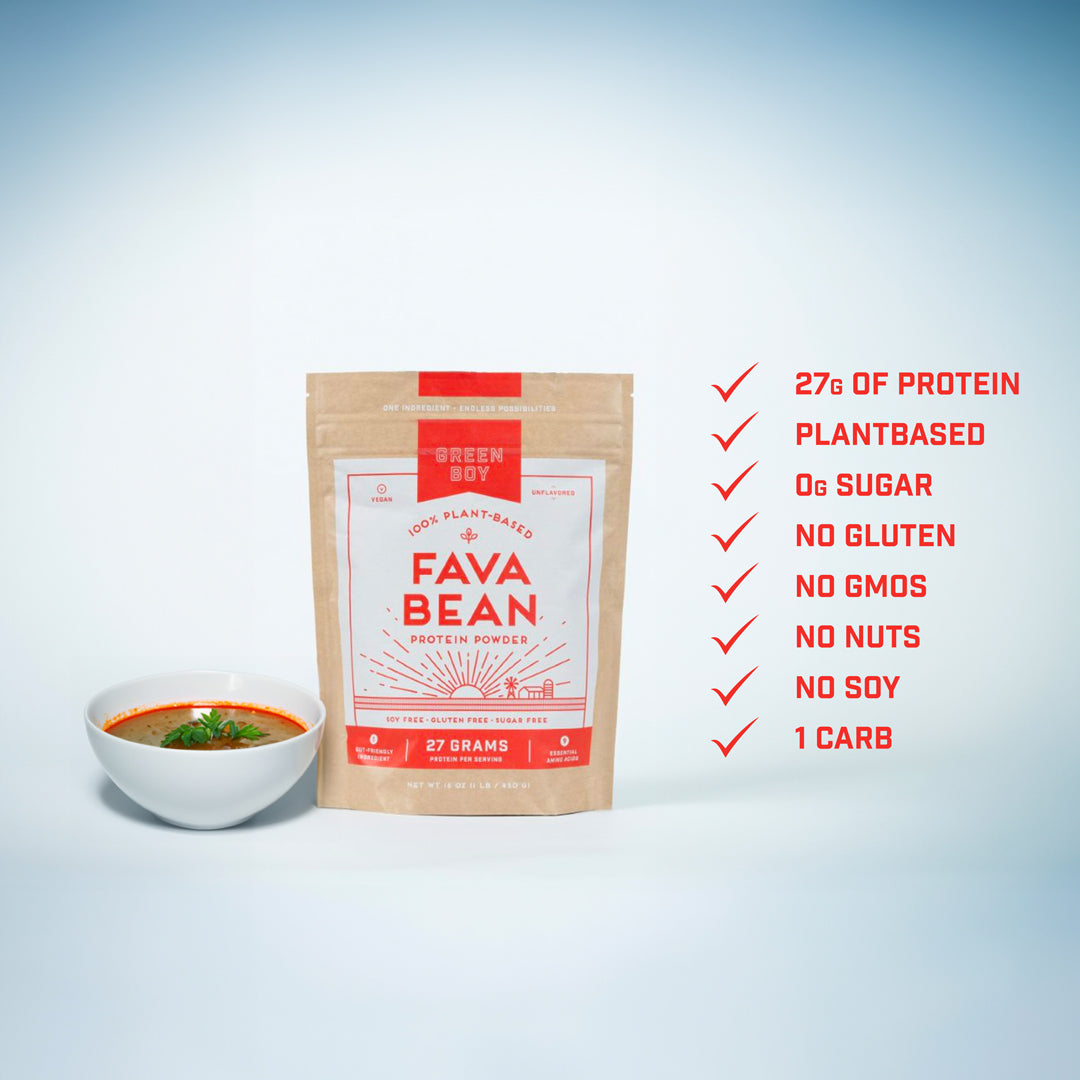 Fava Bean Protein Powder – Green Boy Products